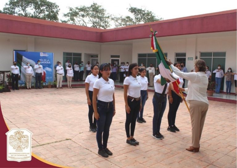 Conmemoran en UPCH el Día de la Bandera Nacional – UPCH.MX